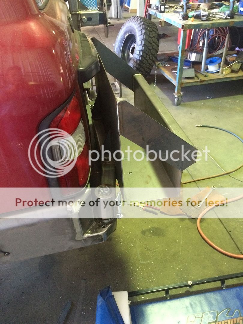 Custom GU Rear Bar | Patrol 4x4 - Nissan Patrol Forum