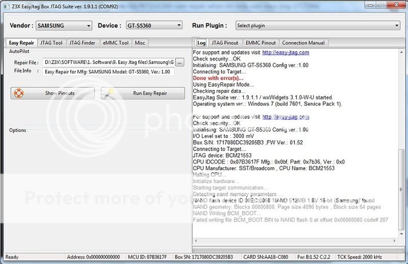 Samsung s5360 error jtag repair - GSM-Forum