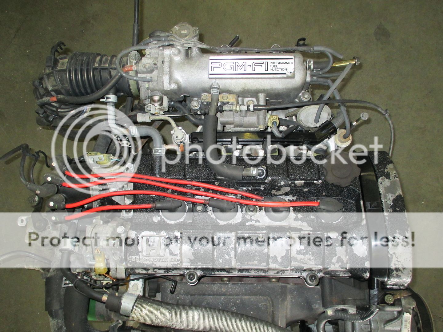 Honda Prelude JDM B20A6 Engine B20A Motor DOHC OBD0 B20 Non Vtec 88 89 ...