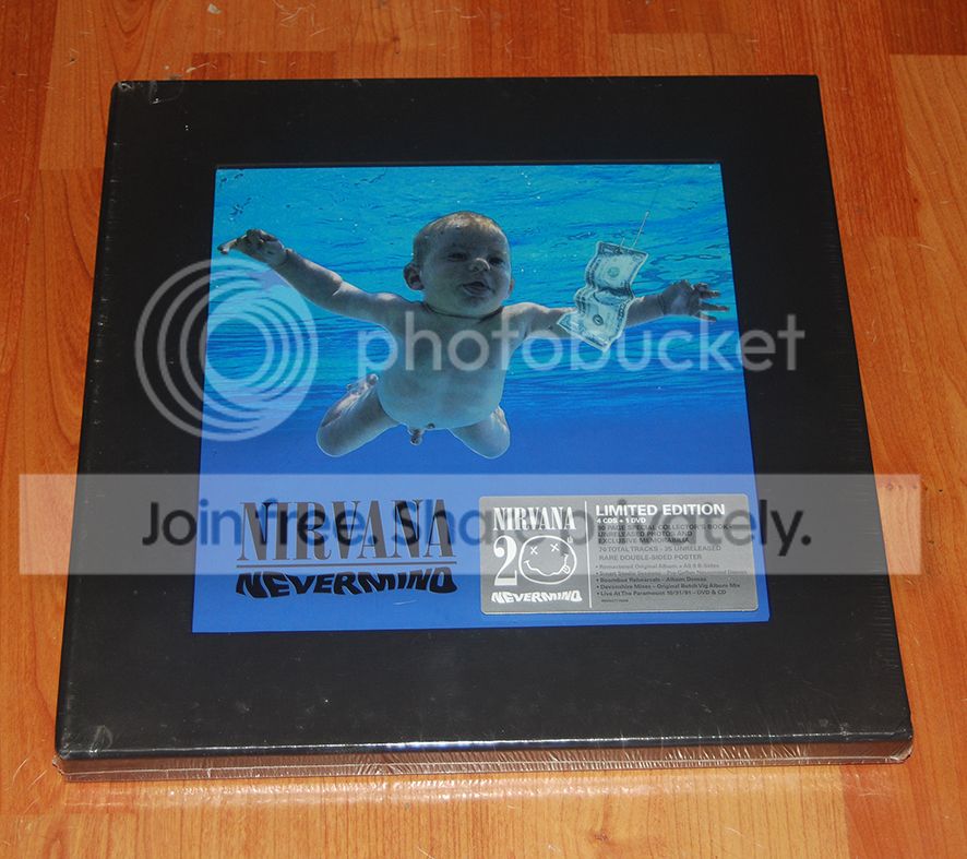 SOLD: NIRVANA - NEVERMIND, 20TH ANNIVERSARY SUPER DELUXE BOX SET ...
