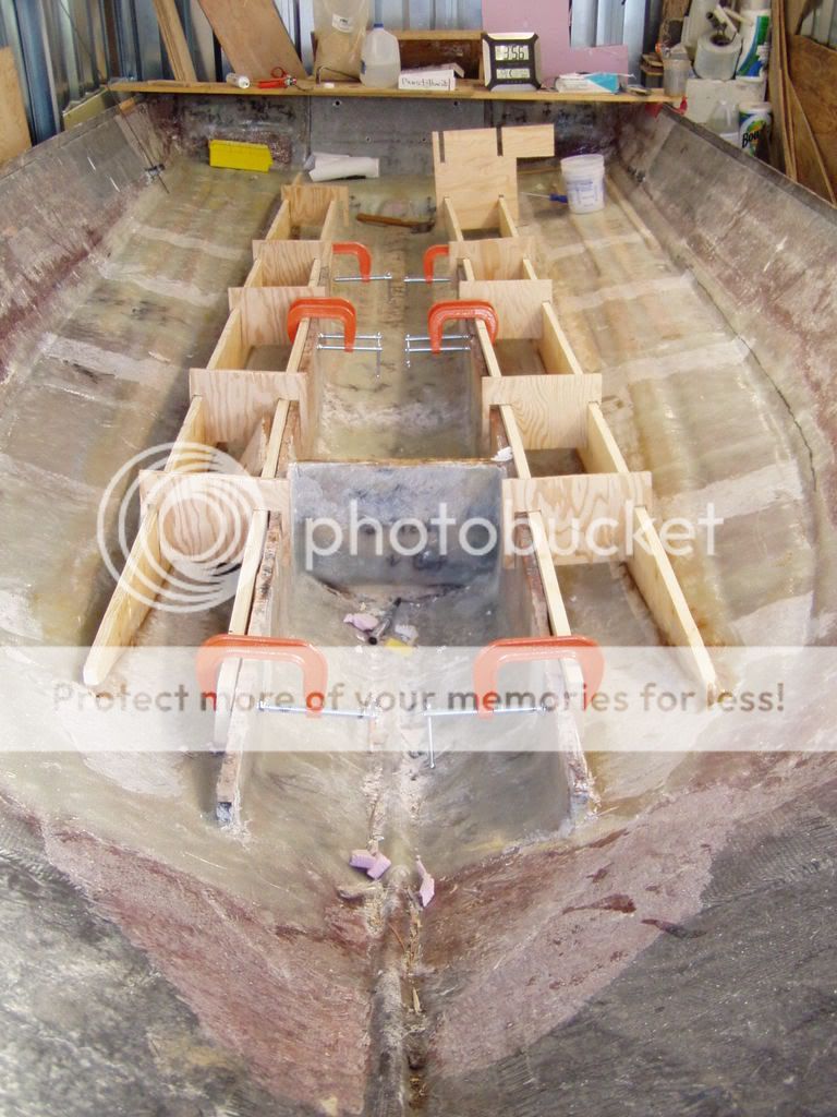 Javelin 396xfd Bass Boat transom,stringers, etc. rebuild - Page 3
