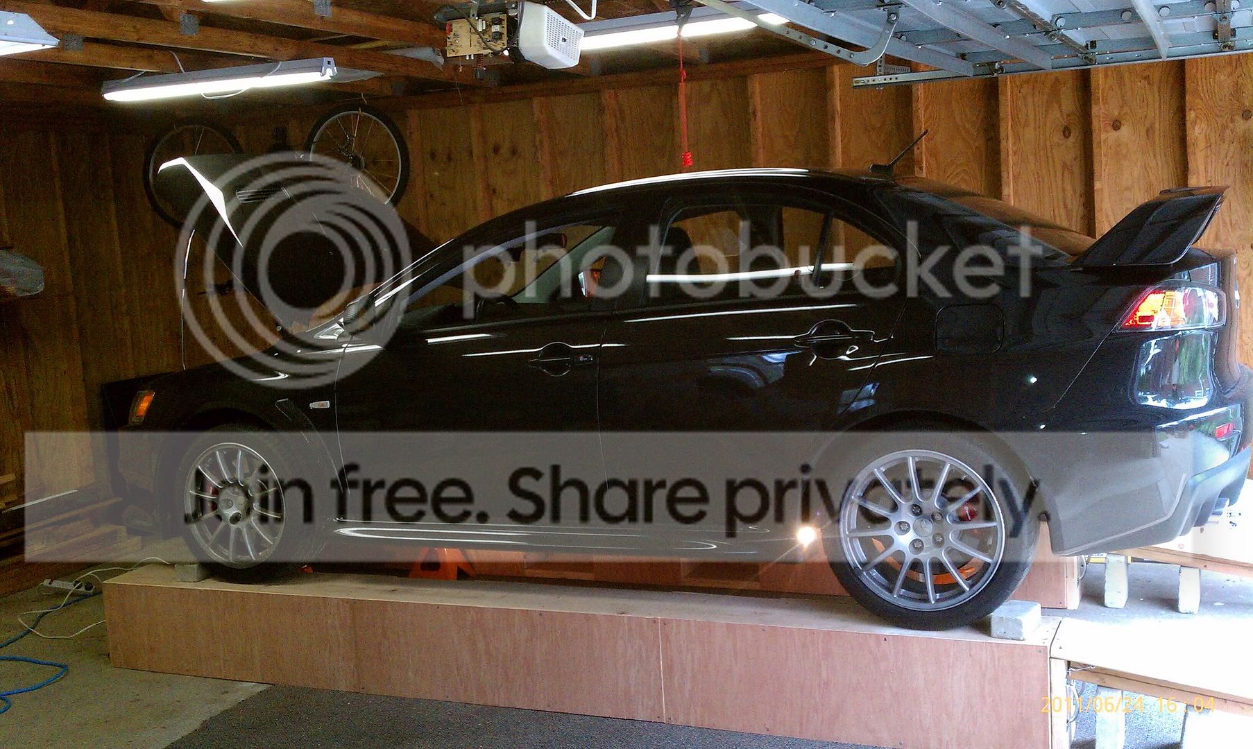 DIY car ramp | Mitsubishi Lancer Evolution Forum